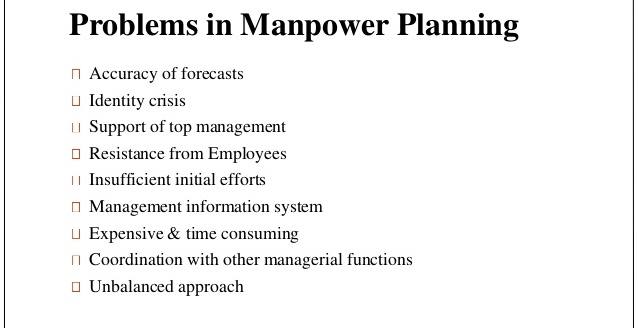 Methods and Technique of Forecasting the demand and Supply of Manpower